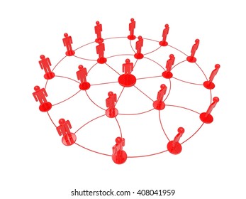 Social Network Concept 3d Rendering Stock Illustration 408041959 ...