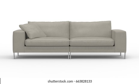 50,597 Grey Couch White Background Images, Stock Photos & Vectors ...