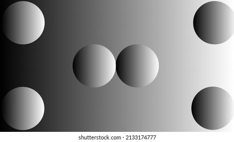 Soft Black Light Gradient Background Six Stock Illustration 2133174777 ...