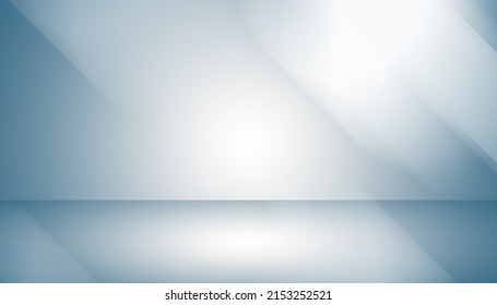 Soft Blue Studio Room Background Window Stock Illustration 2153252521 ...