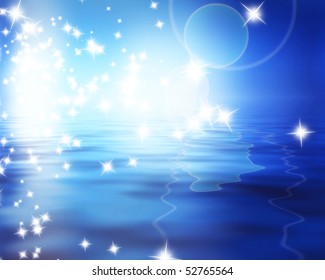 Soft Blue Waves Stock Illustration 52765564 | Shutterstock