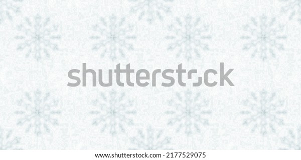 Soft Ice Blue Snow Flake Border Stock Illustration 2177529075 ...