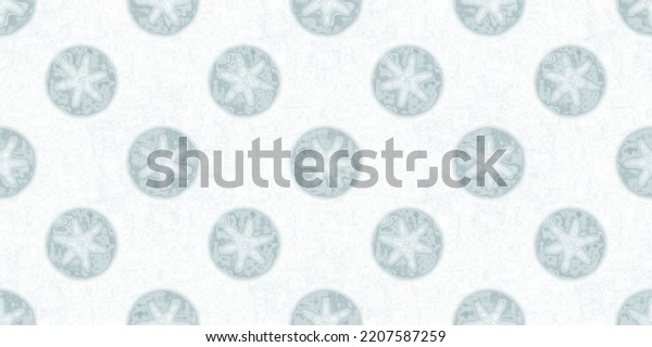 Soft Ice Blue Snow Flake Border Stock Illustration 2207587259 ...