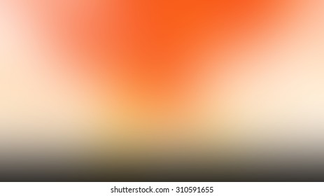 Soft Orange Gradient Background Wallpaper Stock Illustration 310591655