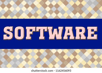 Software Logo Banner Stock Illustration 1162456093 | Shutterstock