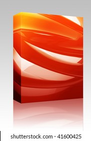 Software Package Box Abstract Wallpaper Background Stock Illustration ...