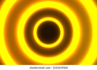 Solar Eclipse Circular Neon Wallpaper Stock Illustration 2154159503 ...