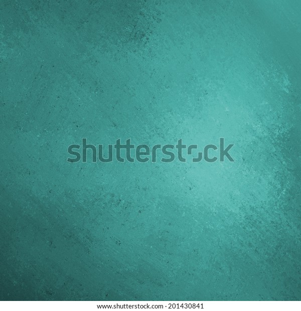 Solid Blue Green Background Vintage Worn Stock Illustration 201430841 ...