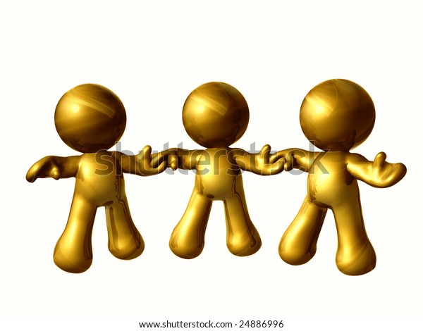 Solid Group Gold Icon Figures Stock Illustration 24886996 | Shutterstock