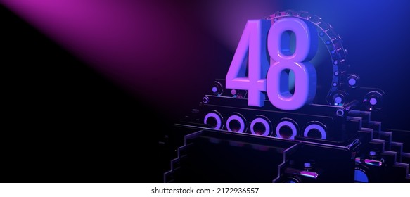 1,151 Number 48 Image In Black Images, Stock Photos & Vectors ...
