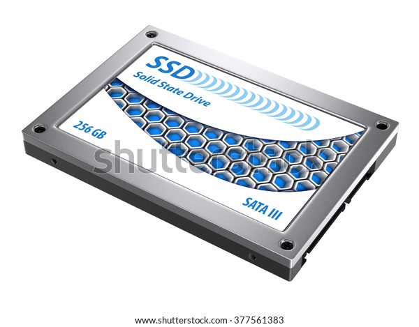 Solid State Disk 256 Gb Isolated 스톡 일러스트 377561383 | Shutterstock