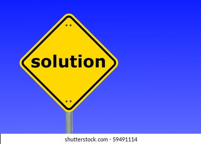 10,922 Problem solution road sign Images, Stock Photos & Vectors ...