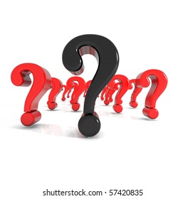 Some Shiny Question Mark Red 스톡 일러스트 57420835 | Shutterstock