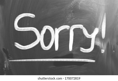 2,043 I am sorry Images, Stock Photos & Vectors | Shutterstock