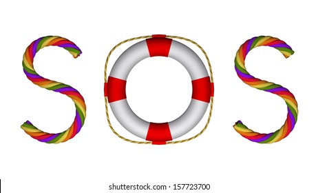 87 Sos morse code distress signal Images, Stock Photos & Vectors ...