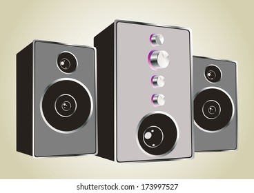 Sound System Stock Illustration 173997527 | Shutterstock
