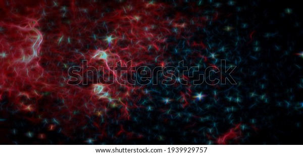 Space Background Dark Matter Elements This Stock Illustration ...