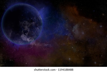 Space Background Decorations Stock Illustration 1194188488 | Shutterstock