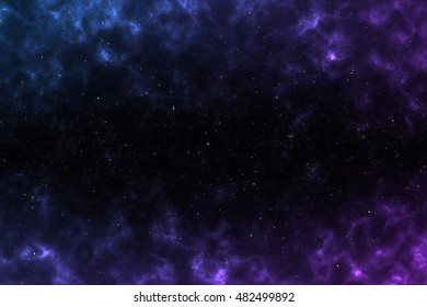 Space Background Galaxy Gas Clouds Stock Illustration 482499892 ...