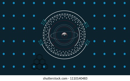 Space Create Art Stock Illustration 1110140483 | Shutterstock