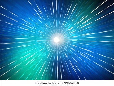 Space Hyperspeed Background Stock Illustration 32667859