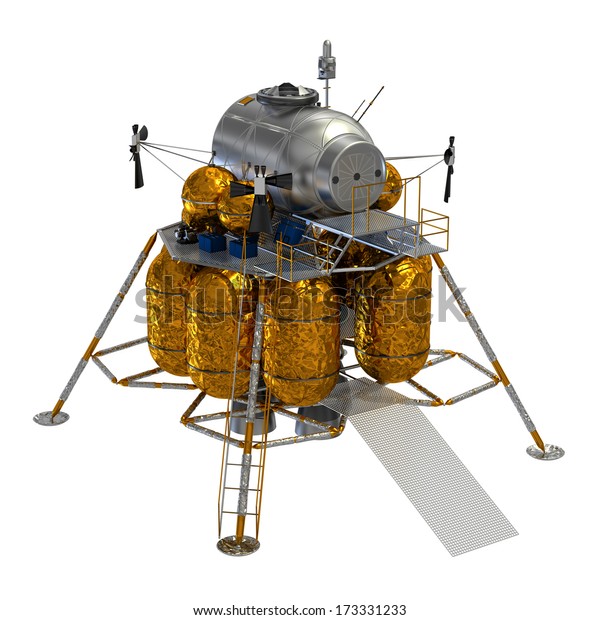 Space Lander: стоковая иллюстрация, 173331233 | Shutterstock