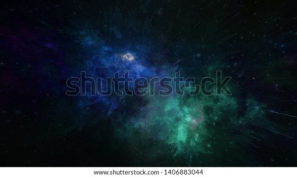 Space Nebula Sky Map This Inspirational Stock Illustration 1406883044 ...