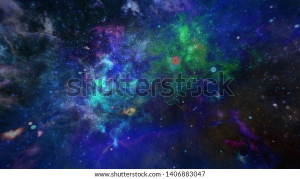 Space Nebula Sky Map This Inspirational Stock Illustration 1406883047 ...