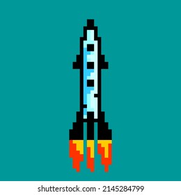494 imágenes de 8 bit rocket ship - Imágenes, fotos y vectores de stock | Shutterstock
