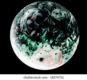 Space Science Background Texture Sphere Stock Illustration 18374731 ...