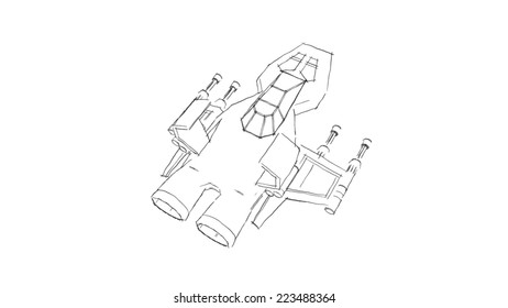 Space Shuttle Design Stock Illustration 223488364 | Shutterstock
