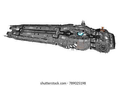Space Transporter 3d Rendering Stock Illustration 789025198 | Shutterstock