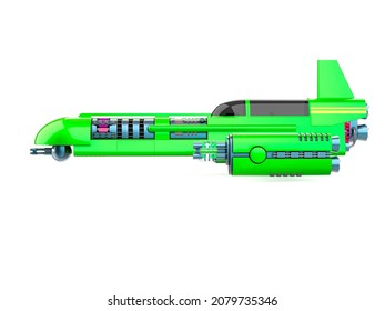 797 Spaceship Side View Images, Stock Photos & Vectors | Shutterstock