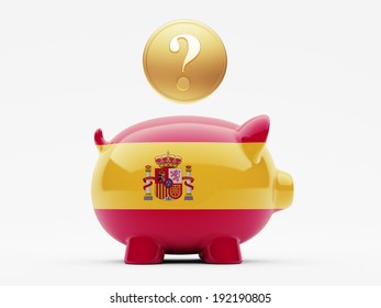 Spain High Resolution Question Mark Concept Stock Illustration ...