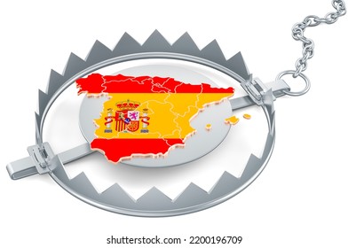 1,631 Spain map flag 3d rendered Images, Stock Photos & Vectors ...