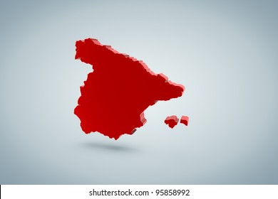 6,766 Spain map 3d Images, Stock Photos & Vectors | Shutterstock