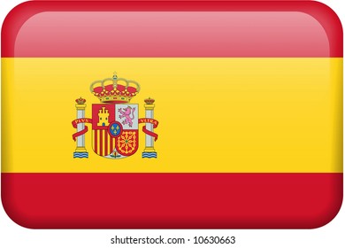 7,067 Spain flag button Images, Stock Photos & Vectors | Shutterstock