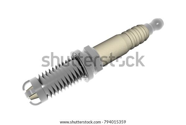 Spark Plug 3d Rendering Stock Illustration 794015359 | Shutterstock