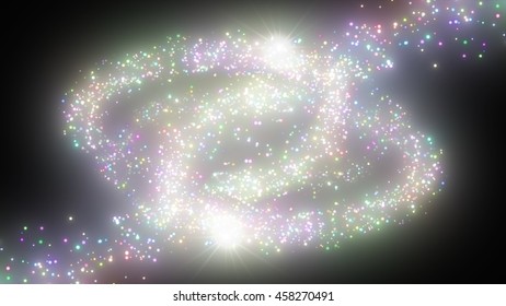 Sparkling Particles Stock Illustration 458270491 | Shutterstock