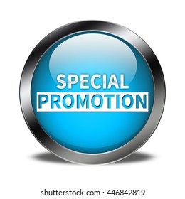 Special Promotion Button Isolated Stock Illustration 446842777 ...