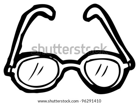 Spectacles Cartoon Stock Illustration 96291410 - Shutterstock
