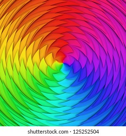 Spectrum Scale Background 3d Computer Graphic Stock Illustration ...