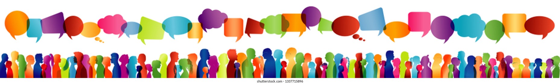 1,838 imágenes de Multiple speech bubbles - Imágenes, fotos y vectores ...