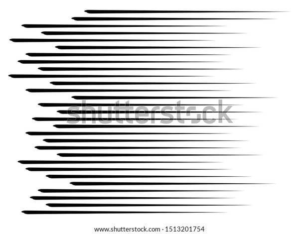 Speed Lines Backgroundfast Linesmotion Linesblack Comic Stock ...