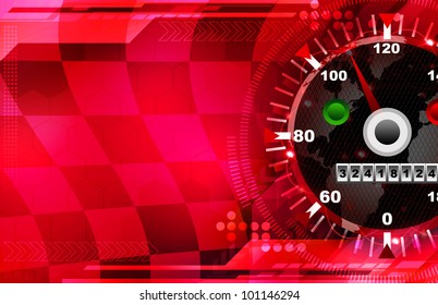 Speed Red Abstract Stock Illustration 101146294 | Shutterstock