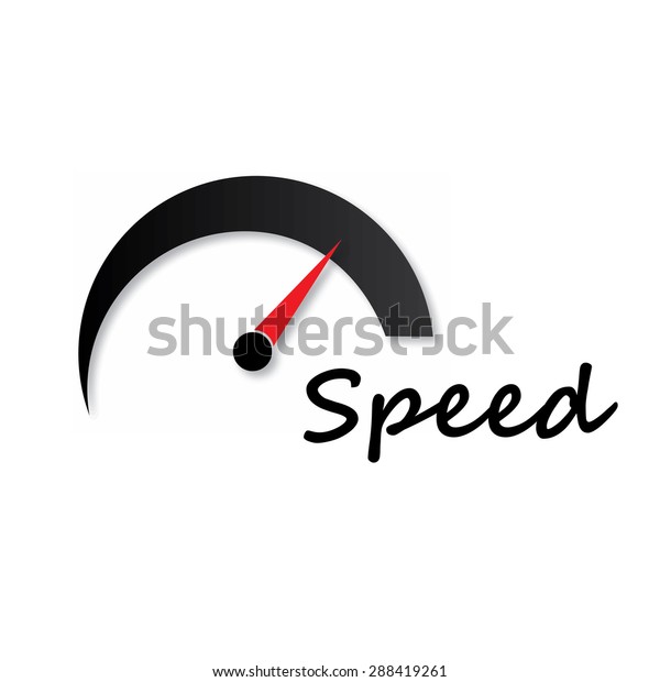 Speedometer Abstract Symbol Speed Template Logo Stock Illustration ...