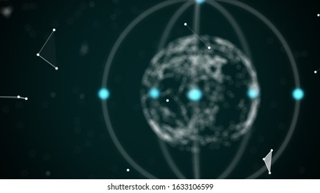 「Sphere Connect Network Dots Point」のイラスト素材 1633106599 | Shutterstock
