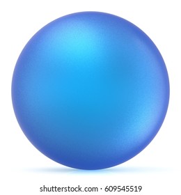 Sphere Round Button Blue Ball Basic Stock Illustration 609545519 ...