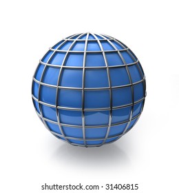 Sphere Wire Frame Stock Illustration 31406815 | Shutterstock