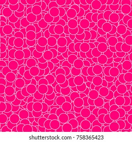 Spheres Background Flat Pattern Modern Design Stock Illustration ...